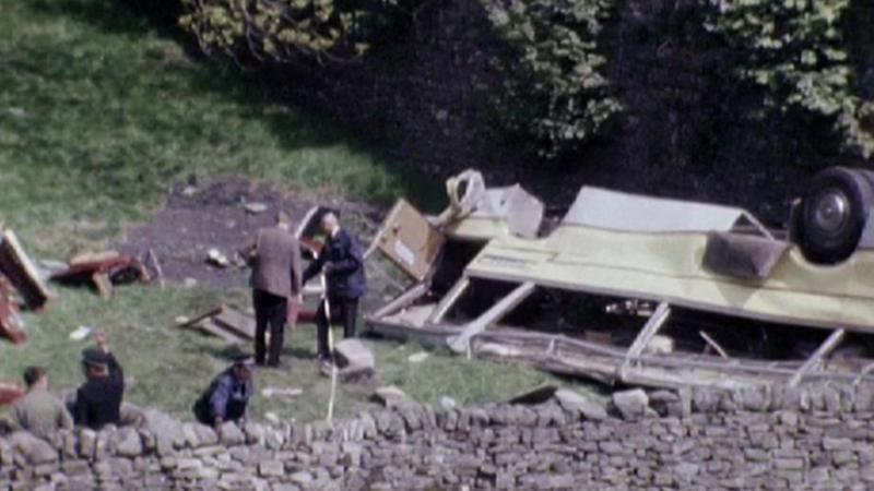 50 years since Dibbles Bridge, the UK's worst road crash - BBC News