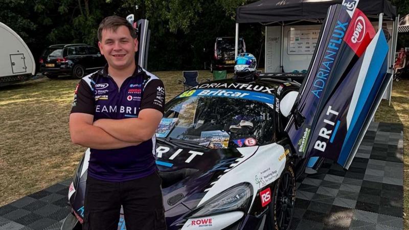 Autistic Team BRIT racing driver says pressure is 'good' - BBC News