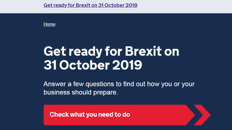 Brexit: Government pauses £100m 31 October ad campaign - BBC News