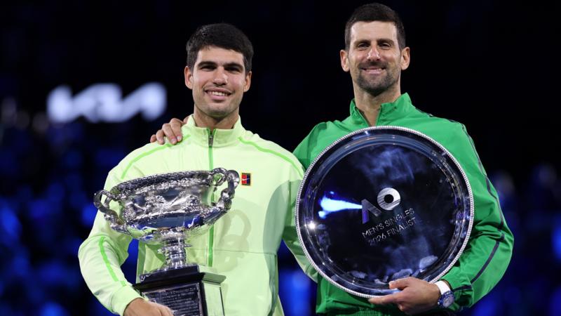 Australian Open 2026 final LIVE: Carlos Alcaraz vs Novak Djokovic ...