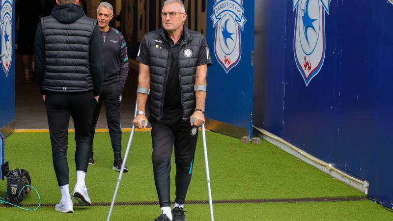 Nigel Pearson on 'incredible challenge' of learning to walk again - BBC ...