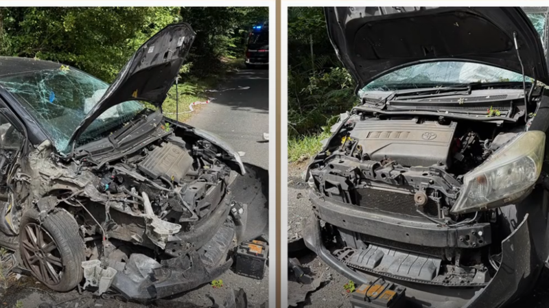 Car accidents: The six things you should do if you're in a crash - BBC News