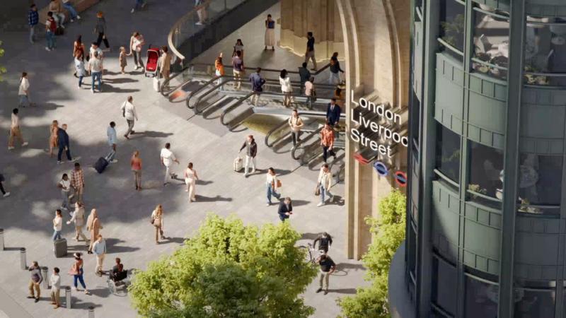 Liverpool Street station revamp recommended for approval - BBC News