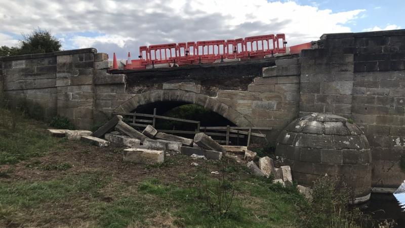 Bubwith bridge repairs expected to take five months to complete - BBC News