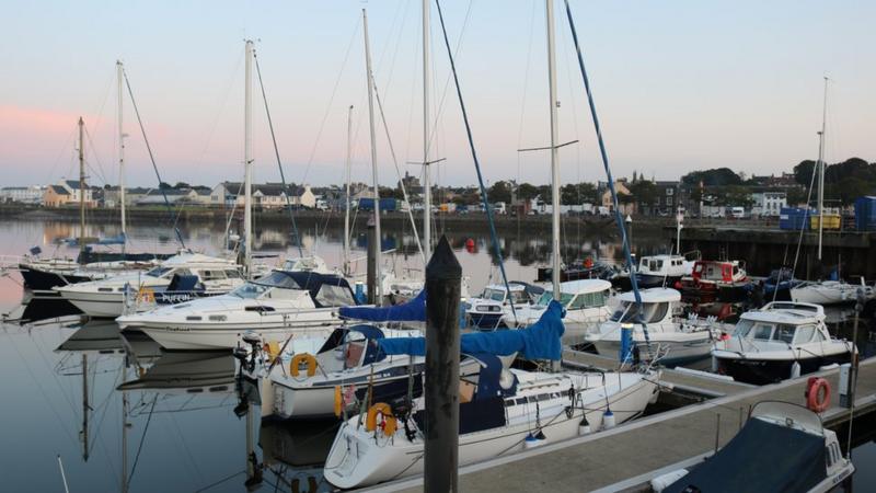 What happened to Stranraer after the ferries left? - BBC News