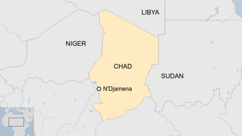 Chad officer briefly freed by family in court fracas - BBC News