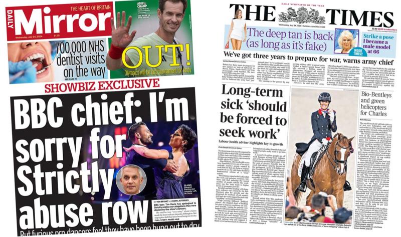 UK newspapers - BBC News