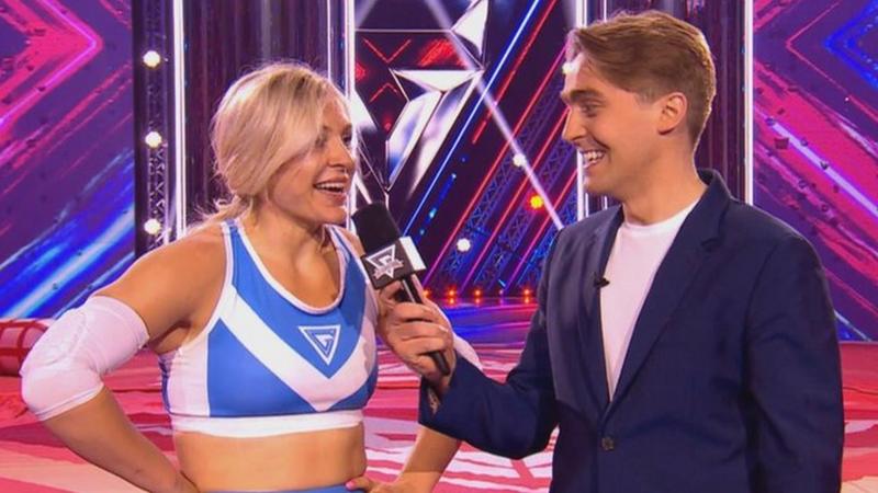 Gladiators: Diamond says being powerful role model is 'wonderful' - BBC ...