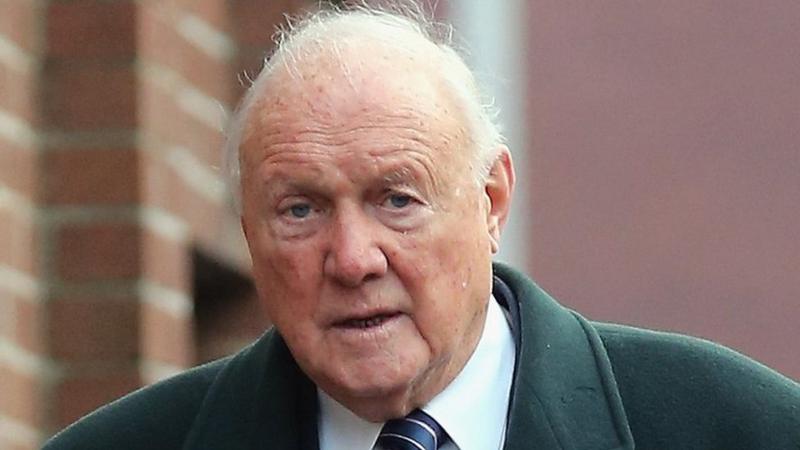 Stuart Hall released from prison halfway through sentence - BBC News