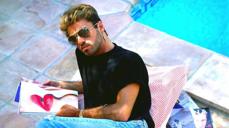 Unseen George Michael photographs on show at St Leonards display - BBC News