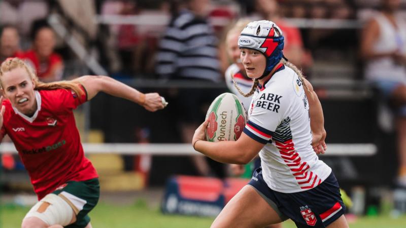 Women's rugby league: Wales 0-62 England - Rowe leads rout - BBC Sport