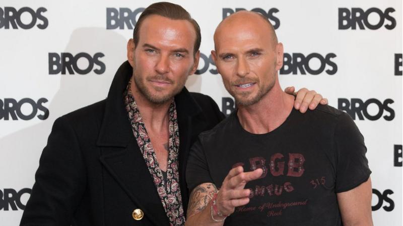 Bros promise 'outrageously enjoyable' comeback - BBC News