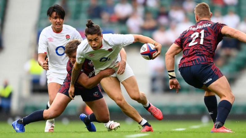 Jacob Umaga: Former England prospect called up by Samoa - BBC Sport