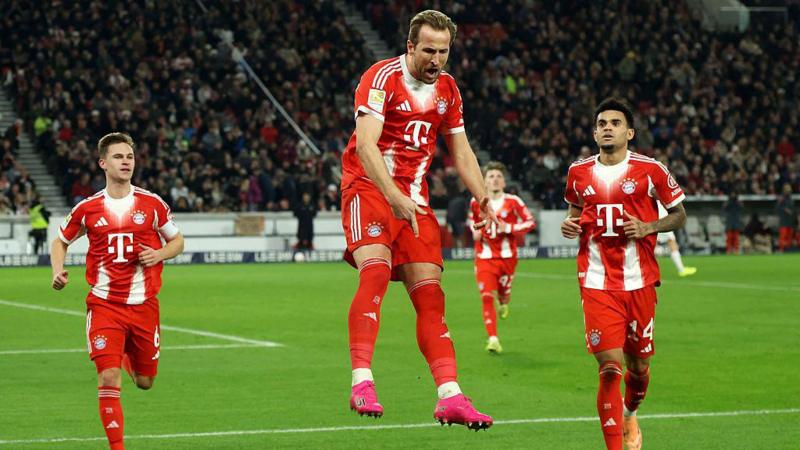 Bayern 5-0 Stuttgart: Substitute Harry Kane scores Bundesliga hat-trick ...
