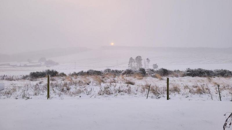 Scotland has coldest early winter night since 1998 - BBC News