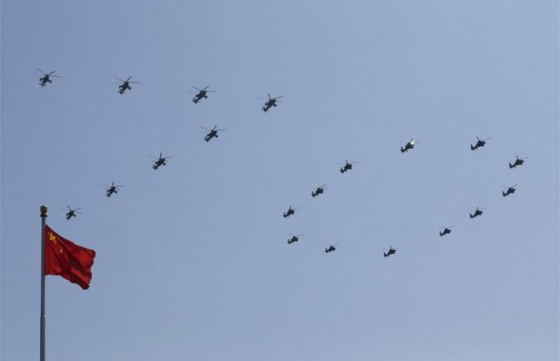 China military parade commemorates WW2 victory over Japan - BBC News