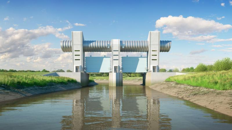 One of England's biggest flood defences gets £43m funding boost - BBC News