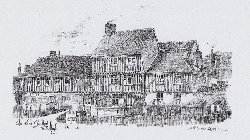 Hadleigh history group unearths past of town's guildhall - BBC News