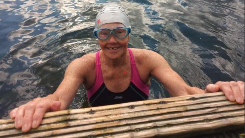 Pateley Bridge swimmer, 81, prepares for cross-Channel challenge - BBC News