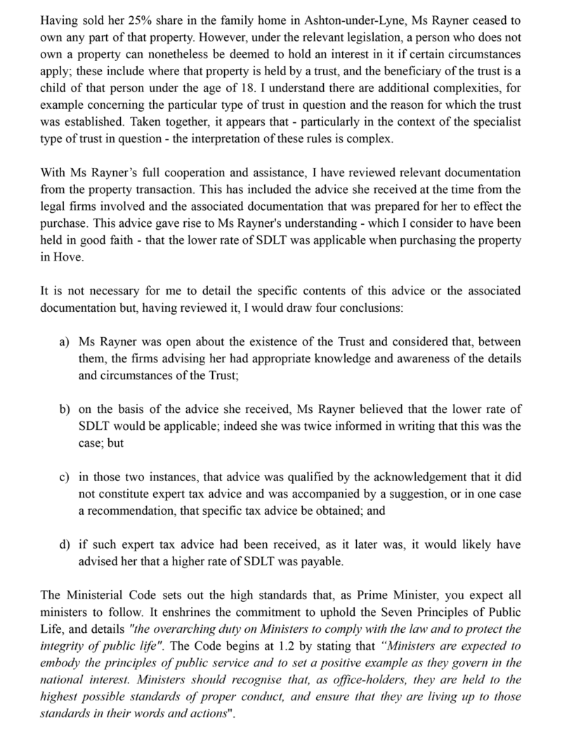 Angela Rayner resignation letter and Sir Keir Starmer reply in full - BBC News