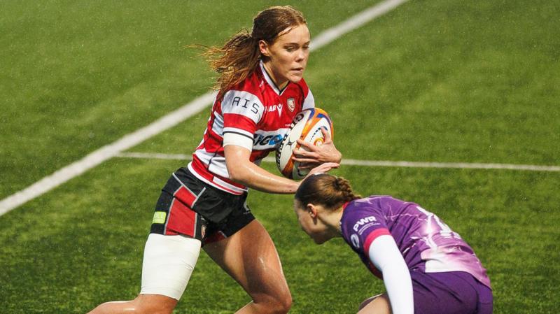 Loughborough Lightning 38-43 Gloucester Hartpury: Mia Venner hat-trick ...