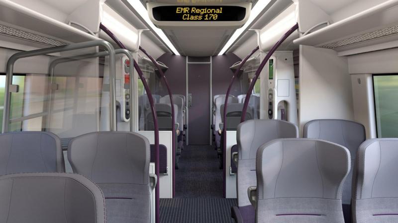 First look at East Midlands Railway train refurbishment plans - BBC News