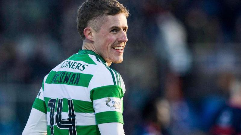 Celtic: Luke McCowan 'hungry' to make mark in Scottish Cup - BBC Sport