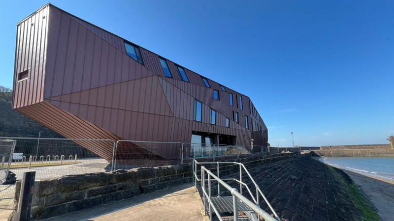 Milestone reached in Whitehaven The Edge water activity centre - BBC News