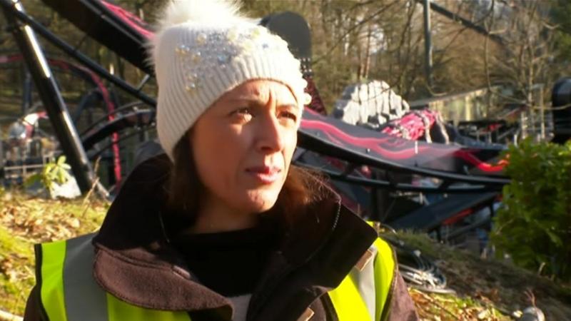 Nemesis: Alton Towers begins testing of rebuilt Nemesis ride - BBC News