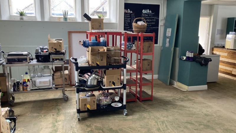 Queen Camel community centre flood fundraiser launched - BBC News