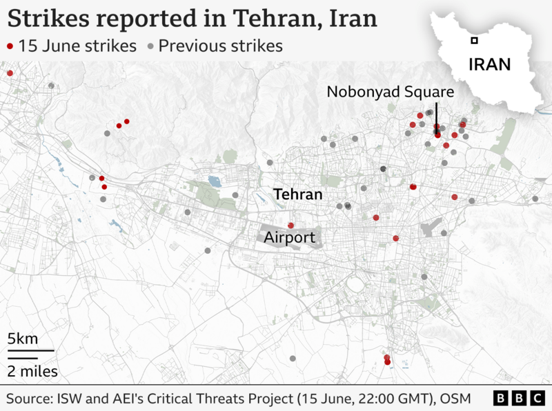 Israel's smaller, sophisticated military opposes larger Iran - BBC News