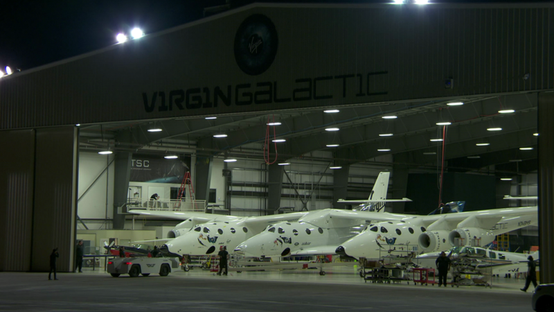 Flight test for Virgin's replacement rocket plane - BBC News