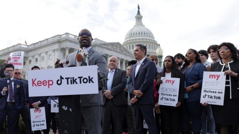 US House passes bill that could ban TikTok nationwide - BBC News
