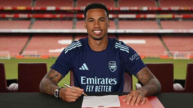 Arsenal defender Gabriel signs new deal until 2029 - BBC Sport