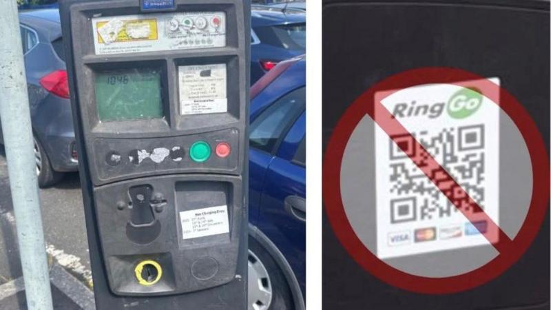 Parking: Drivers urged to look out for fake RingGo QR code scam - BBC News