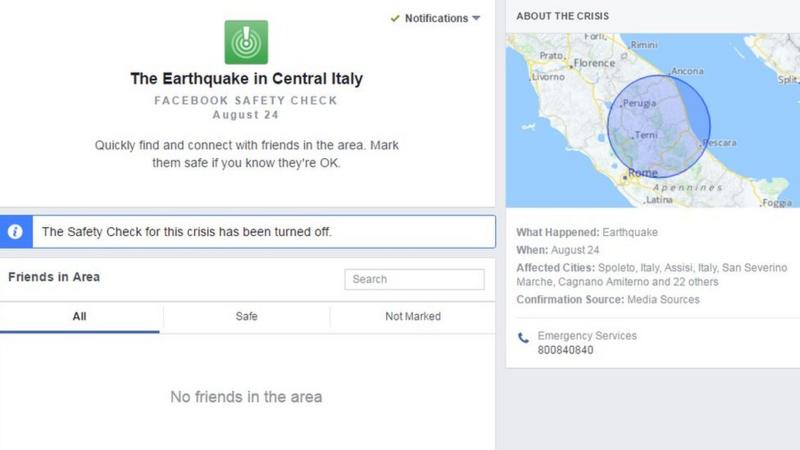 Facebook lets users prompt danger alert - BBC News