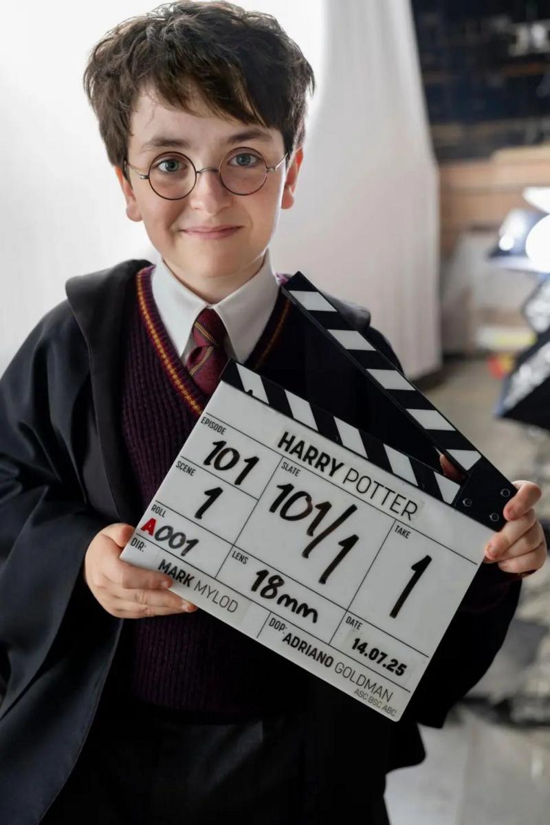 First picture released from production of new Harry Potter series - BBC ...