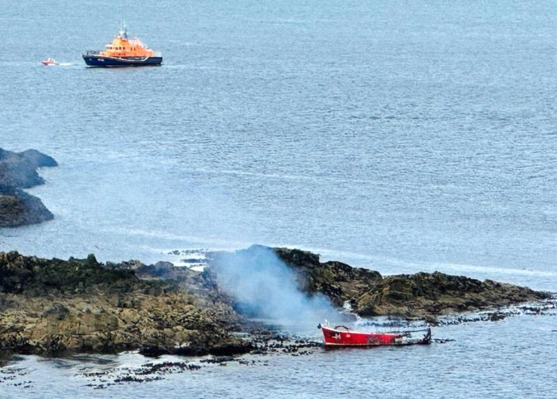 Major rescue operation launched after boat fire off Aberdeenshire coast ...