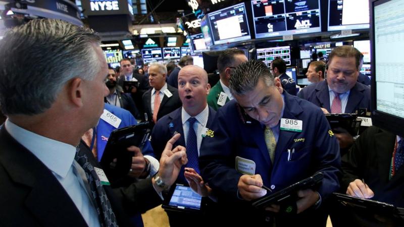 Dow Jones closes at all-time high - BBC News