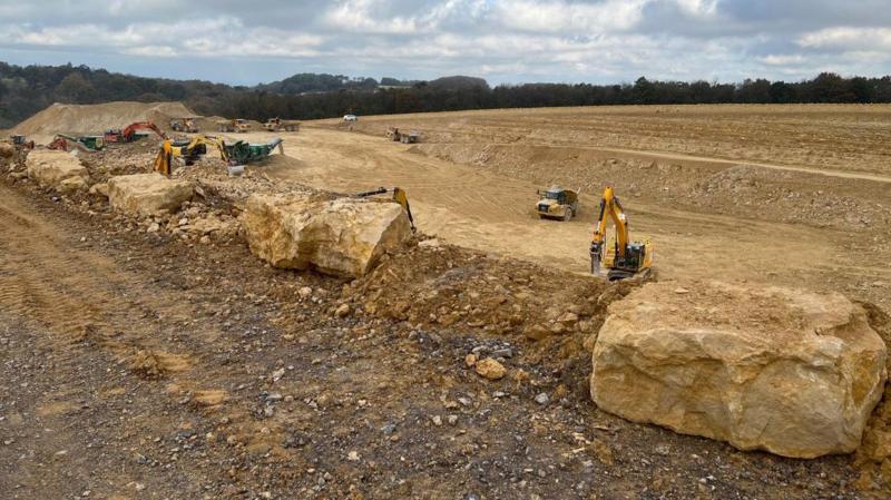 Gloucestershire 'Missing Link' build on track to open in 2027 - BBC News