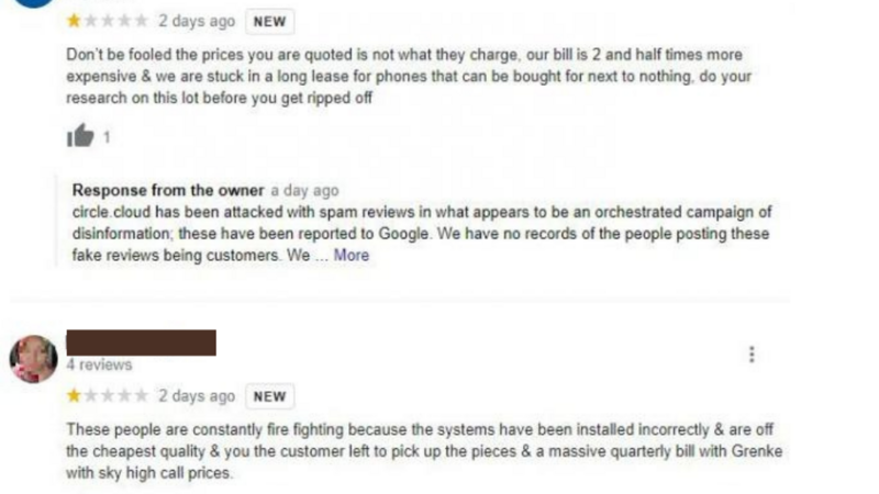 Telecoms firm hit by fake Google reviews blackmail scam - BBC News