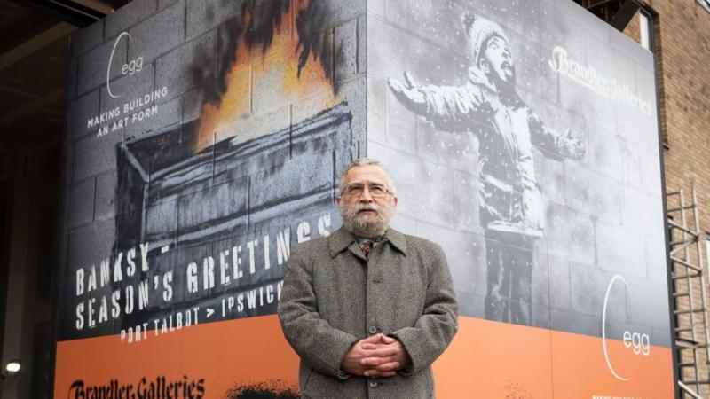 Port Talbot: How Banksy sparked a steel town's love for colour - BBC News