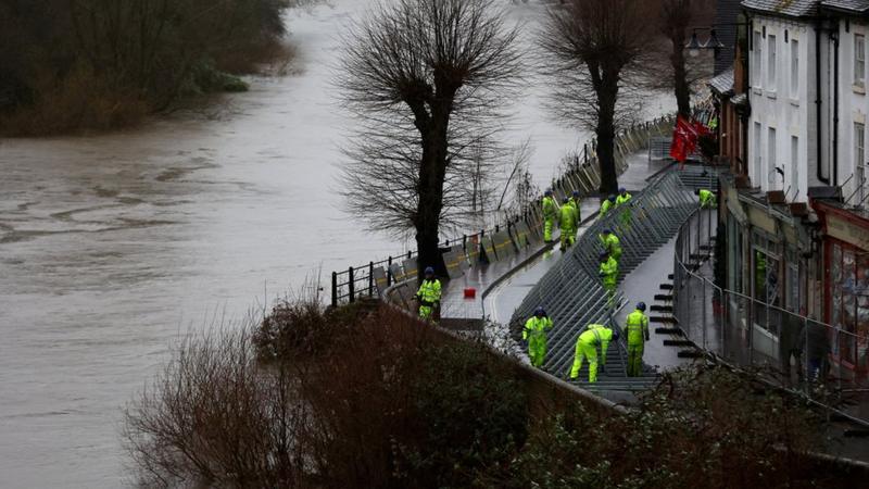 Flooding In Shropshire Stay Vigilant Warning As River Levels Rise
