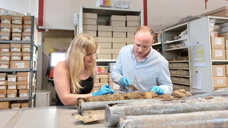 Sheffield Castlegate: Castle landscape details unearthed - BBC News