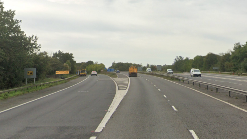 M32 crash: Man dies in serious collision on slip road - BBC News