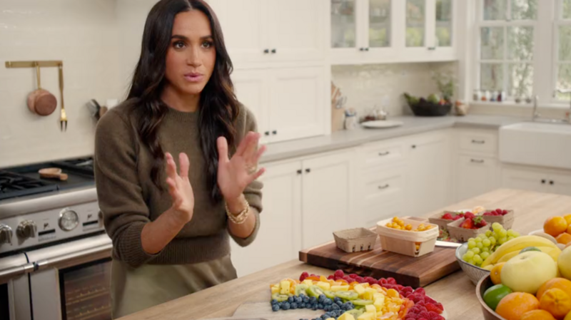 All smiles in Meghan's upbeat Netflix TV series With Love, Meghan - BBC ...
