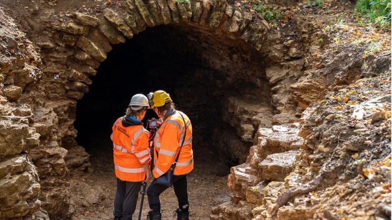 Bath excavations show Beckford’s hidden grotto is double the expected ...