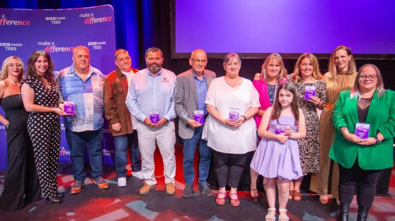 Make a Difference 2025: BBC Radio Tees full list of winners - BBC News