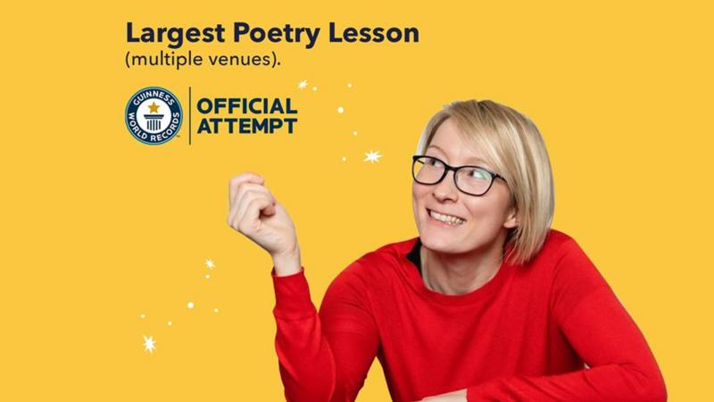 Guinness World Records: Kids set record for Largest Poetry Lesson - BBC ...