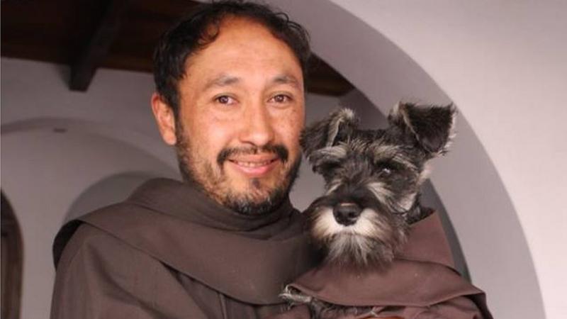 Bolivian monastery accepts four-legged friar - BBC News